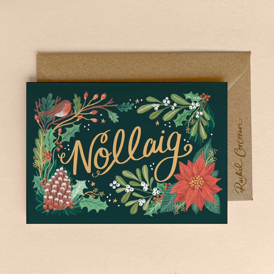 Nollaig Christmas Card – Moloney's Irish Imports