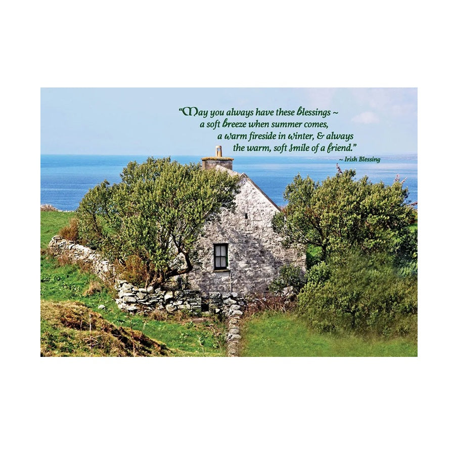 Three Blessings Birthday Card – Moloney's Irish Imports